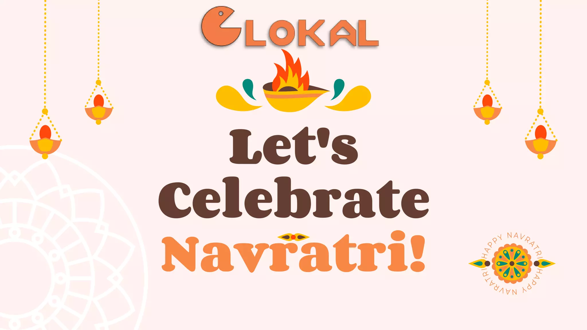 Navratri Advertising with #Glokal | PPT