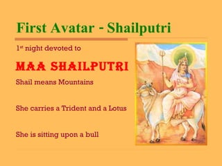 Nav Ratri & Nine Durgas | PPS