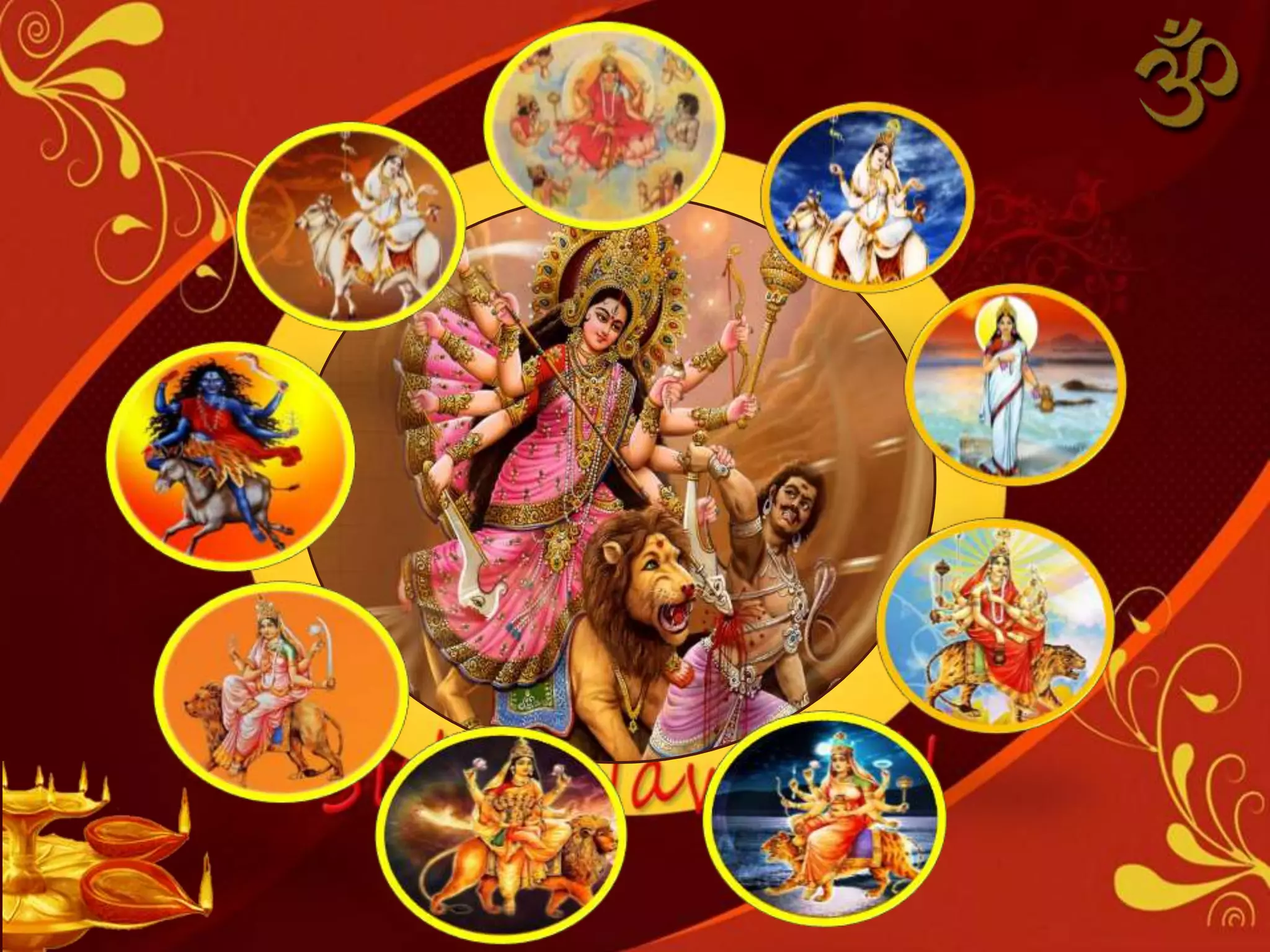 Navratri: Nine Forms of Goddess Durga | PPTX