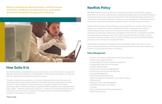 Nav Risk Product Brochure | PDF