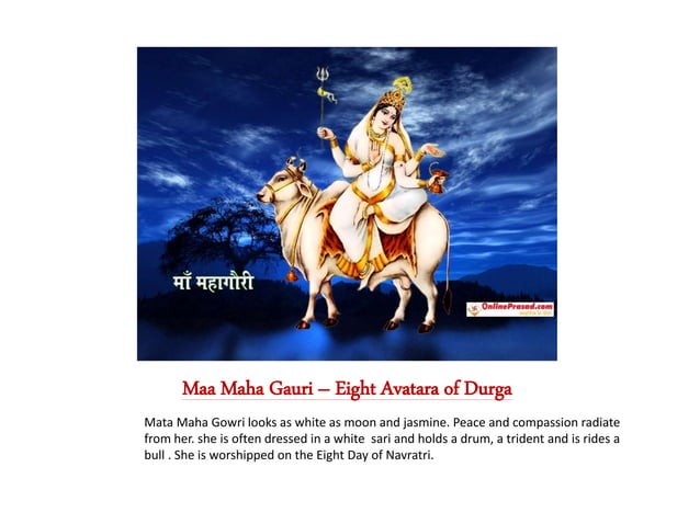 Navratri 2014 - Worship the Nine Form of Maa Durga | PPTX | Hinduism ...
