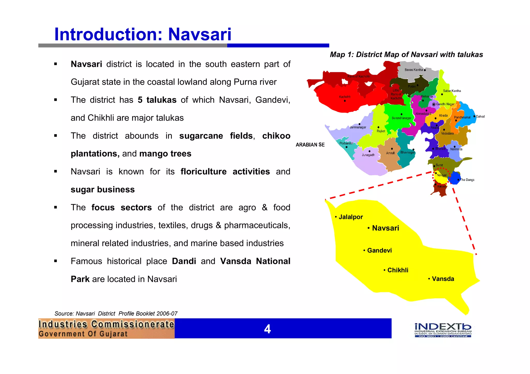 Navsari - District Profile | PDF