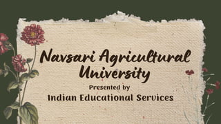 Exploring the Navsari Agricultural University.pdf