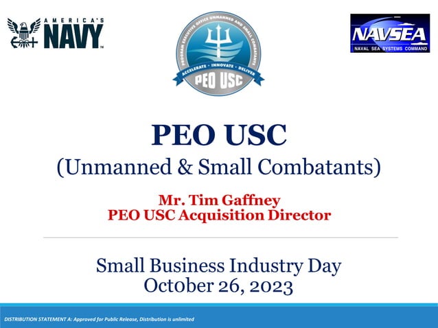NAVSEA PEO USC - Unmanned & Small Combatants 26Oct23.pdf