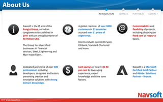 Navsoft Corporate Profile | PPTX