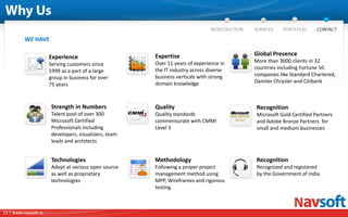 Navsoft Corporate Profile | PPTX