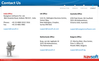 Navsoft Corporate Profile | PPTX