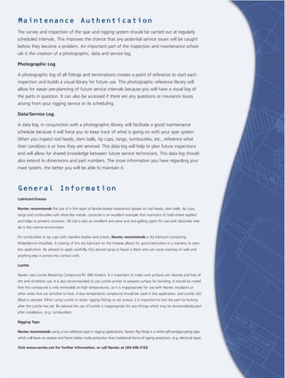 Navtec rigging service guidelines | PDF