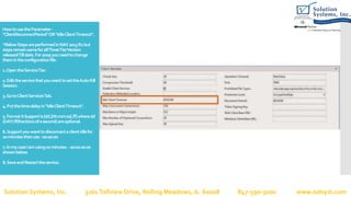 Nav Three Tier - Auto Kill Idle Session | PPT