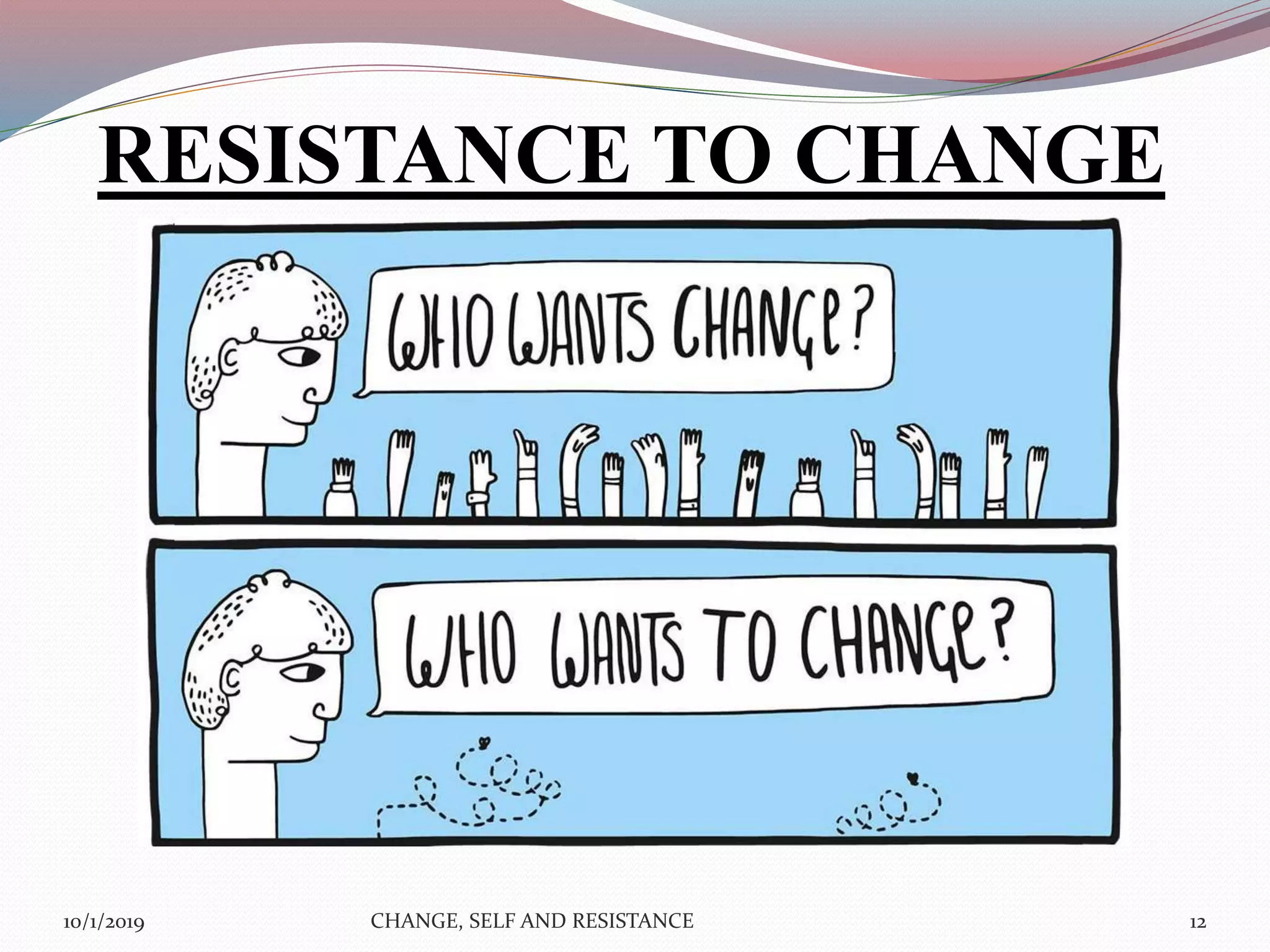 CHANGE, RESISTANCE TO CHANGE, OVERCOME RESISTANCE TO CHANGE | PPTX