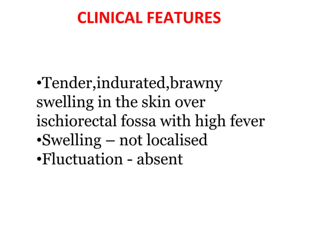 PERIANAL ABSCESS & ISCHIORECTAL ABSCESS | PPTX | Digestive Disorders ...