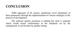 TOTAL QUALITY MANAGEMENT | PPTX