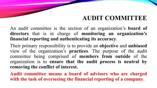 CORPORATE BOARD COMMITTEES | PPTX | Financial Regulation | Economy