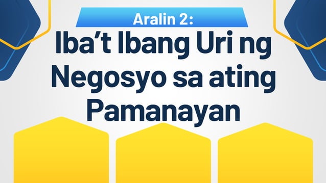 IBAT IBANG URI NG NEGOSYO Presentation.pptx