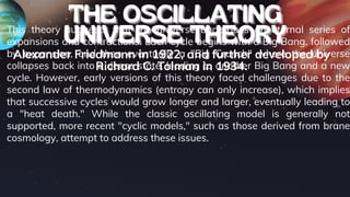 Birth of the universe, with different theory | PDF