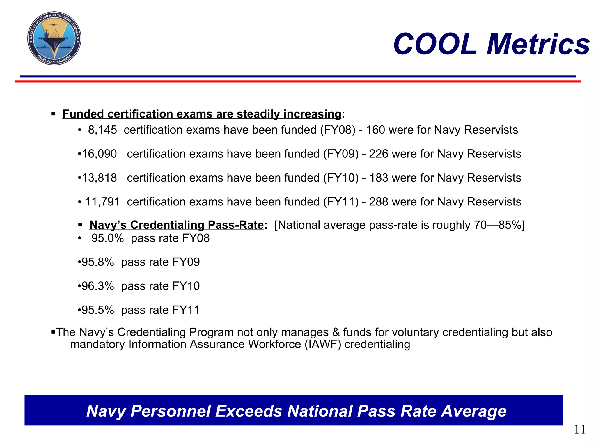 Navy COOL, executive_brief | PPT