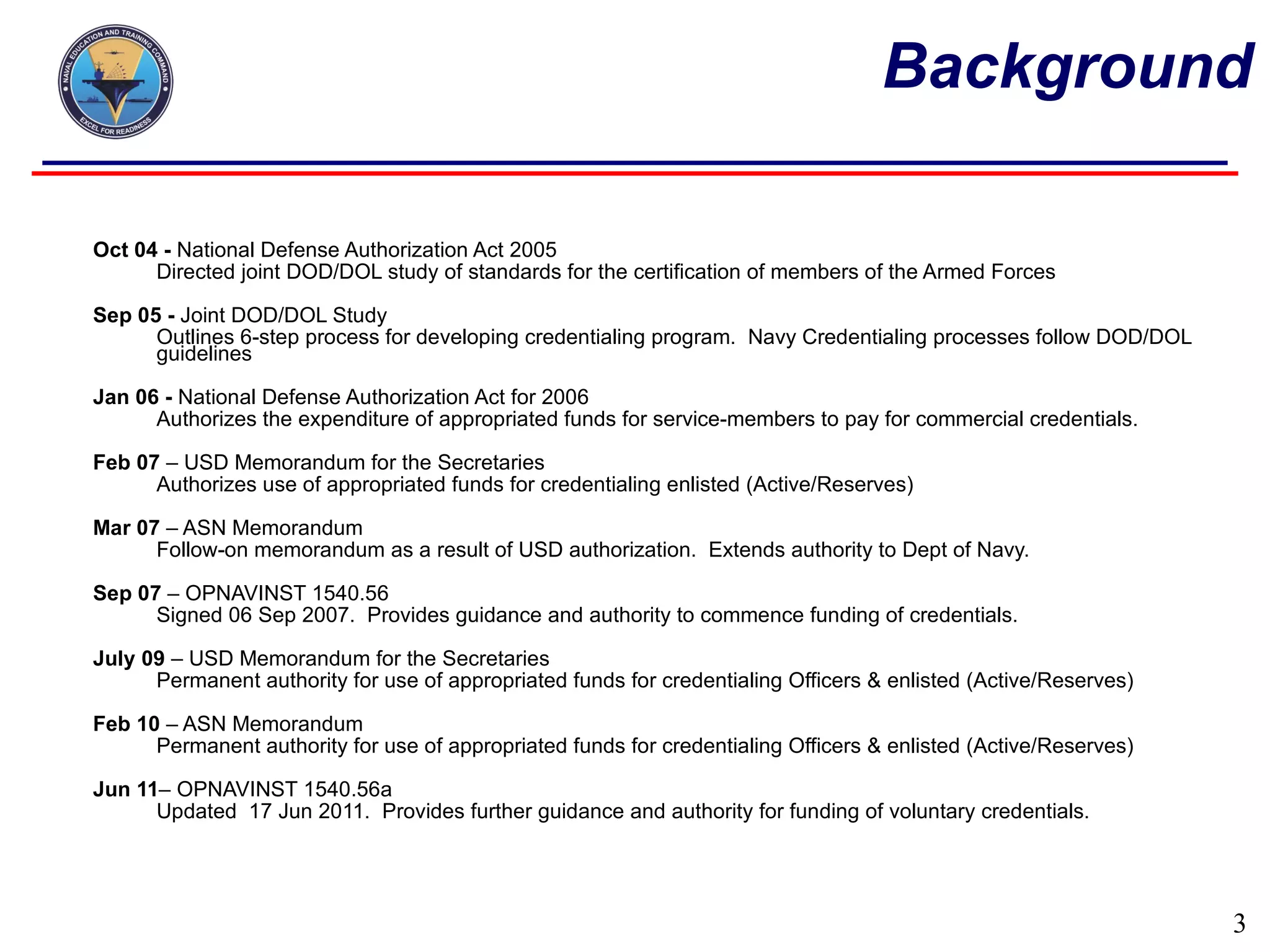 Navy COOL, executive_brief | PPT