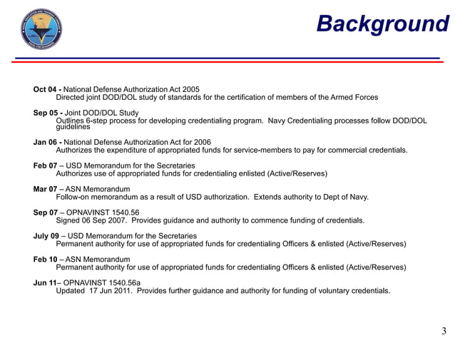 Navy COOL, executive_brief | PPT