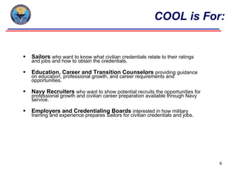 Navy COOL, executive_brief | PPT