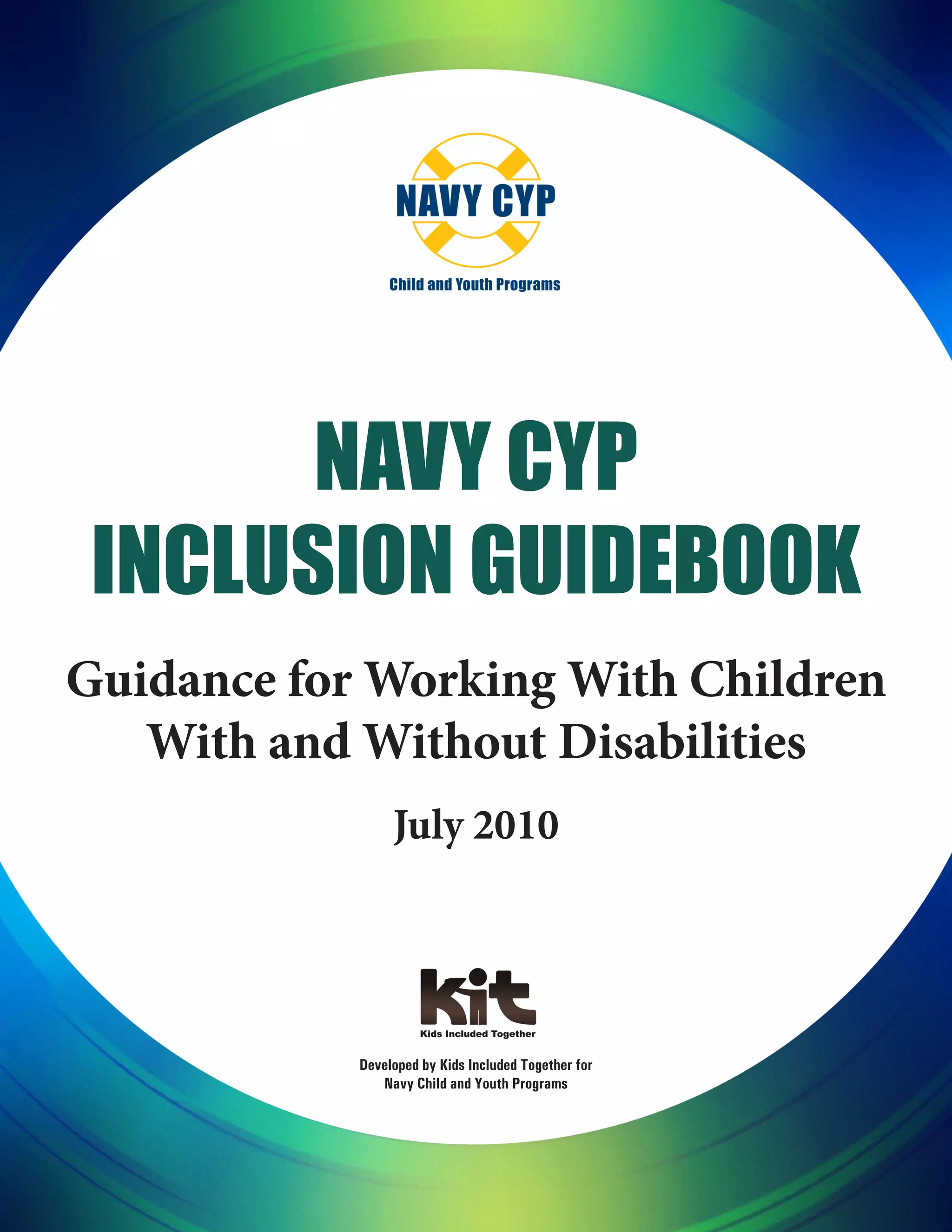 Navy CYP Inclusion Guidebook | PDF | Special Needs Kids | Parenting