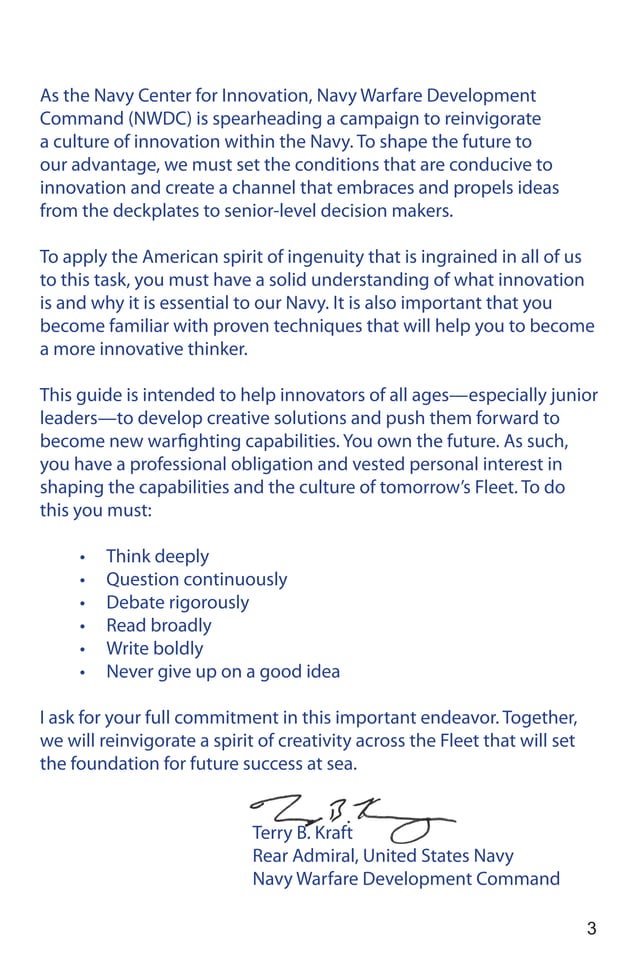 Navy Innovator's Guide Book | PDF