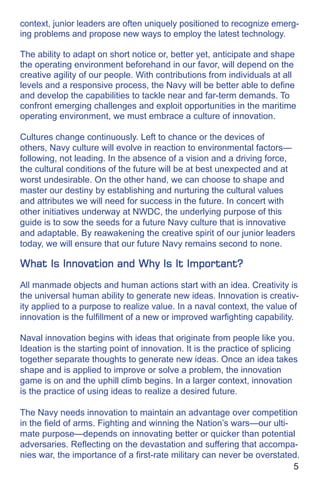 Navy Innovator's Guide Book | PDF