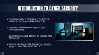 Top Cyber Security Course in India Presentation.pdf