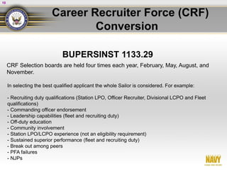 Navy recruiting command by nccm holt | PDF