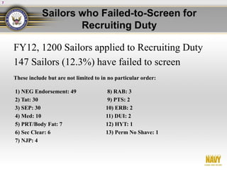 Navy recruiting command by nccm holt | PDF