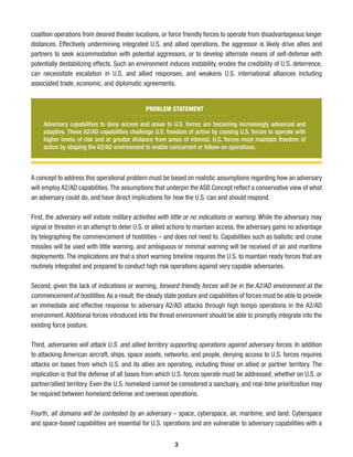 Navy Sea Air Battle Concept May 2013 | PDF