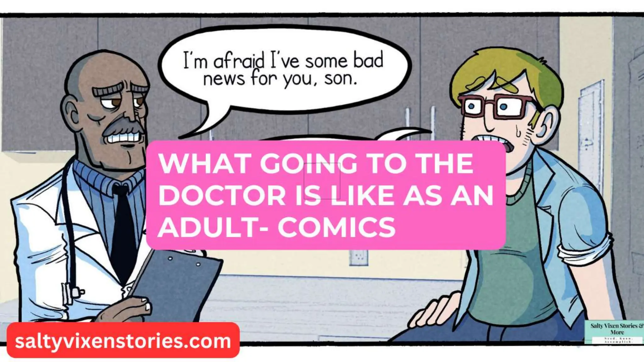 What Going to the Doctor is Like as an Adult Comics | PPT