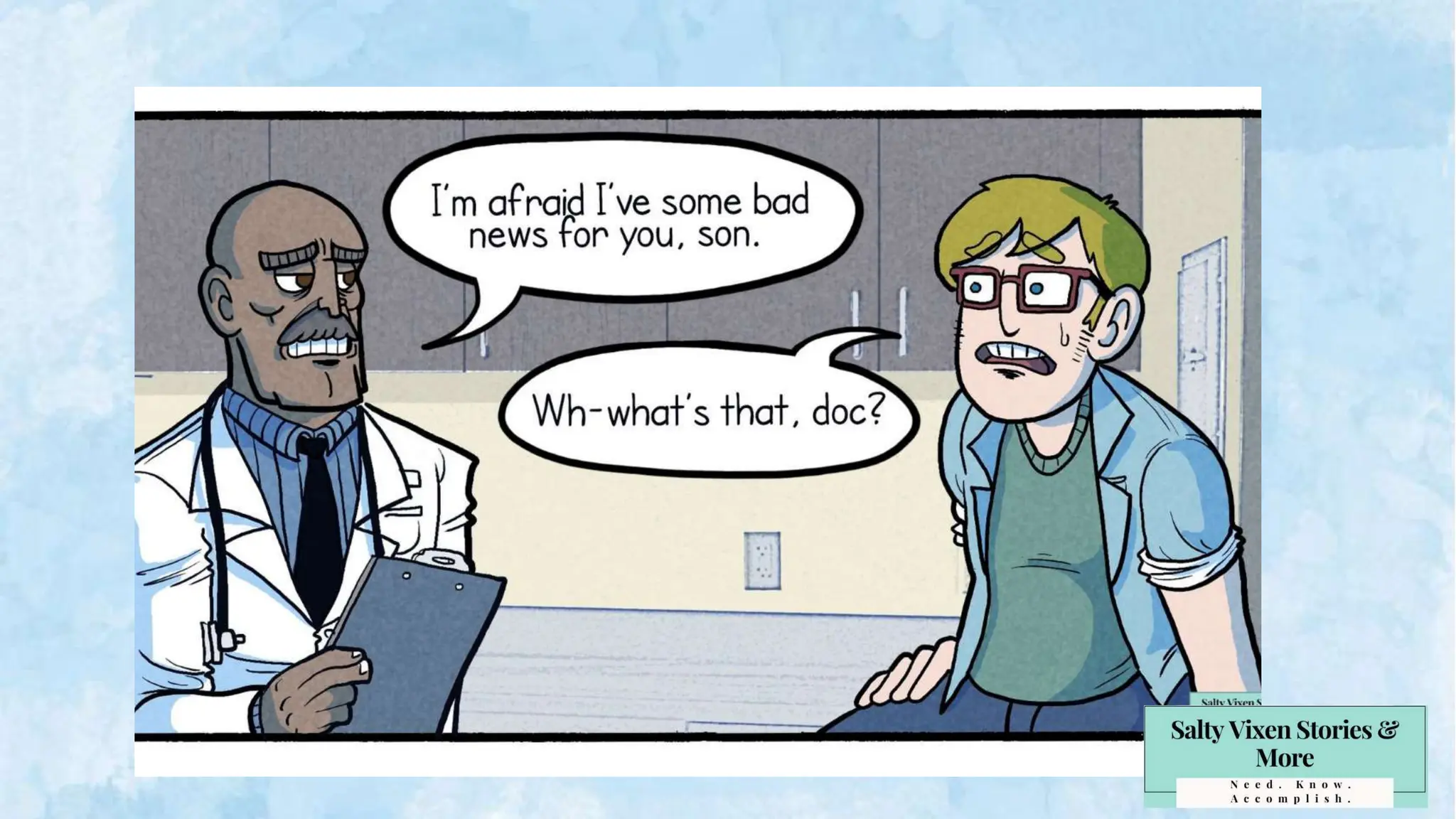 What Going to the Doctor is Like as an Adult Comics | PPTX