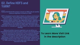 Most Popular Hadoop Interview Questions and Answers | PPT