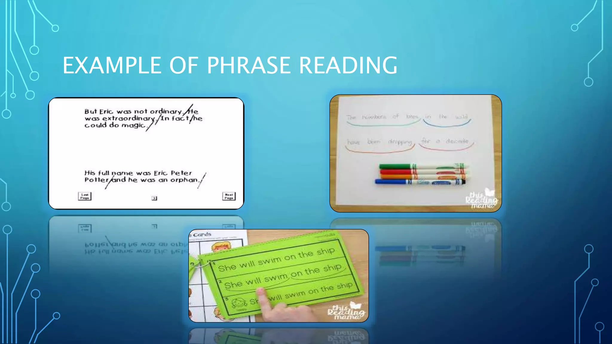 surface reading,phrase reading | PPT