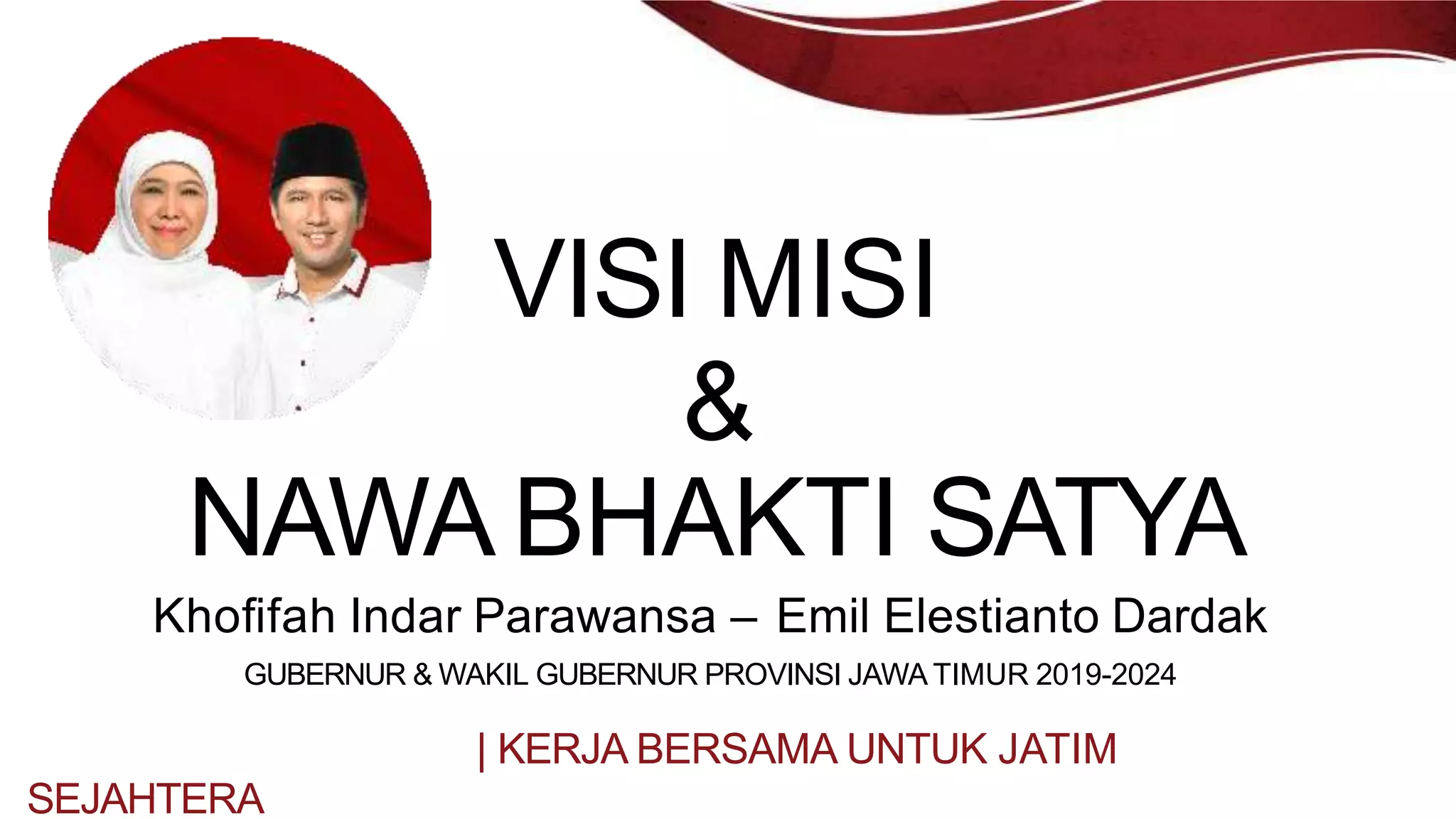 NAWA BHAKTI SATYA GUBERNUR PROVINSI JAWA TIMUR - INFO BIRO KESSOS JATIM | PPTX