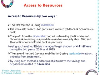 Nawal Abdallah, Ebdaa Microfinance Bank, Sudan, The Challenges and ...