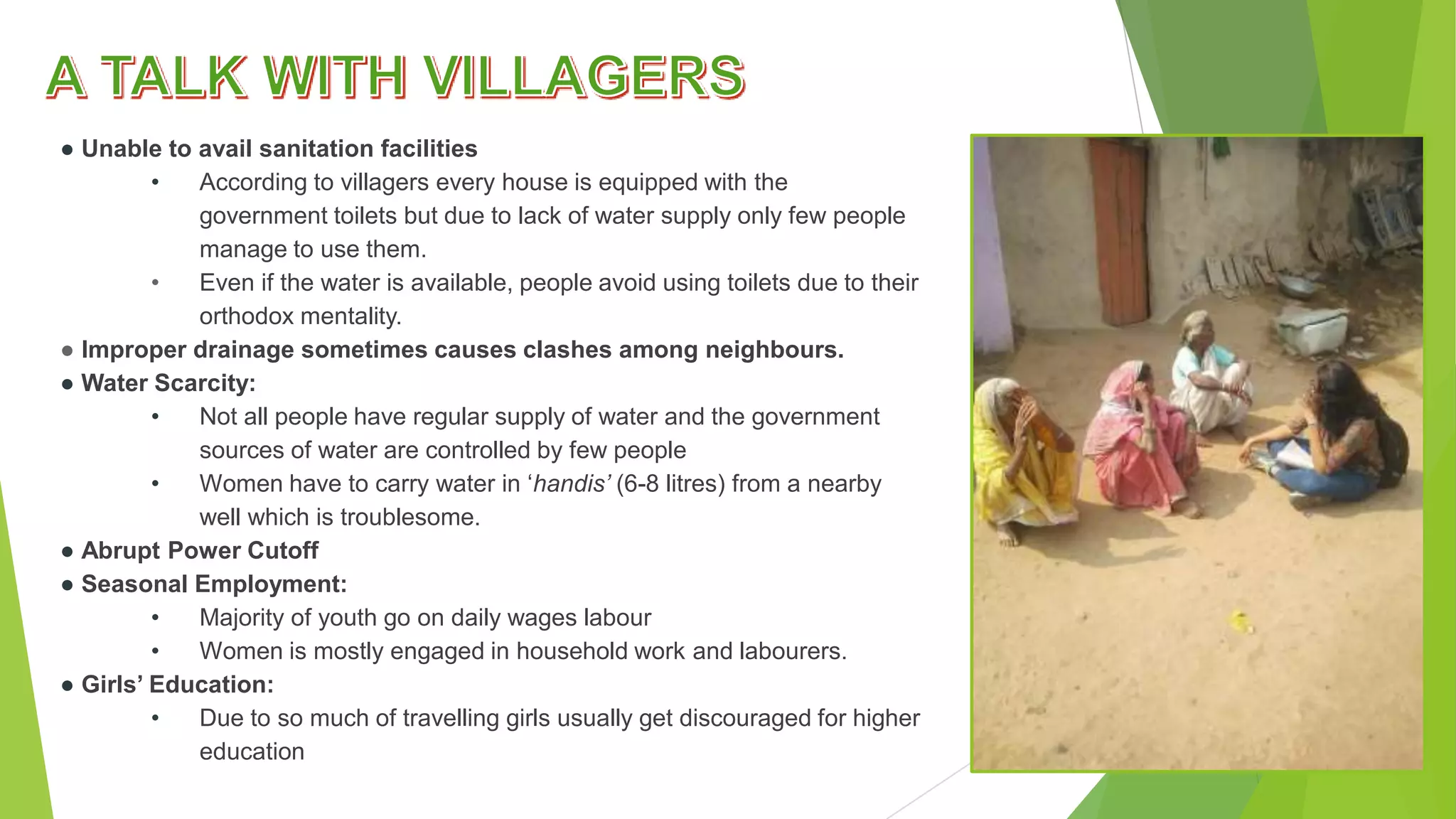 Village Case Study | PPTX