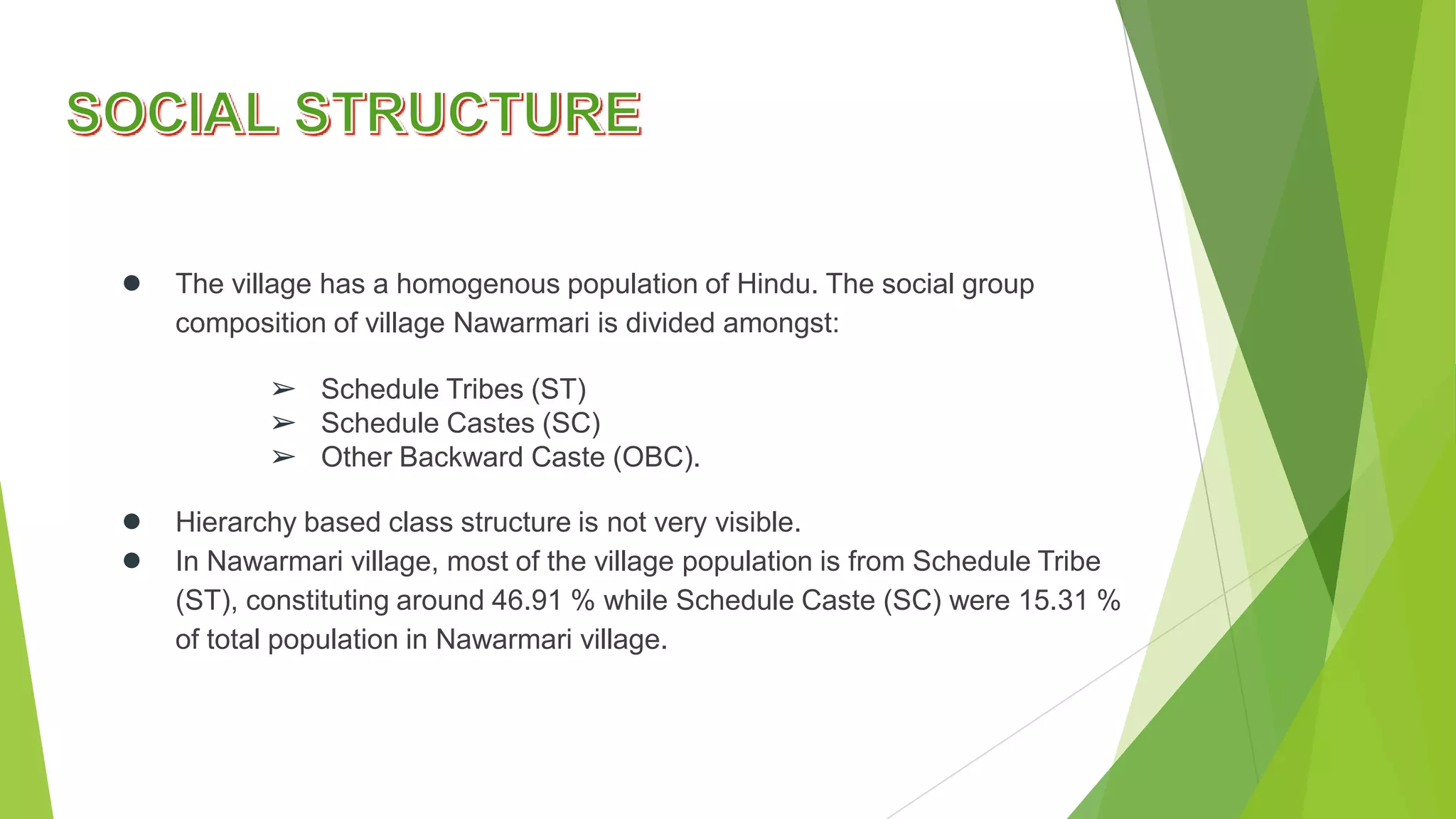 Village Case Study | PPTX