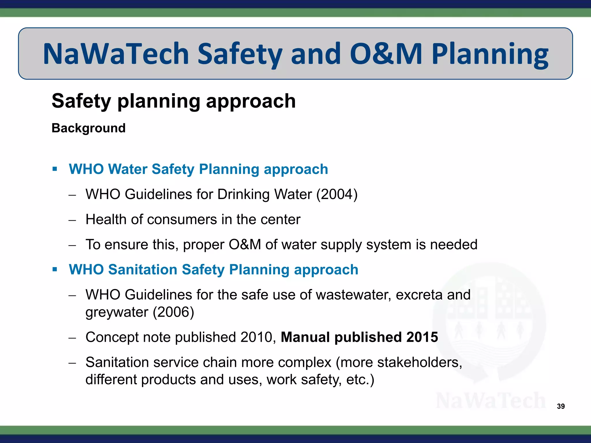 NaWaTech presentation iswats | PPT