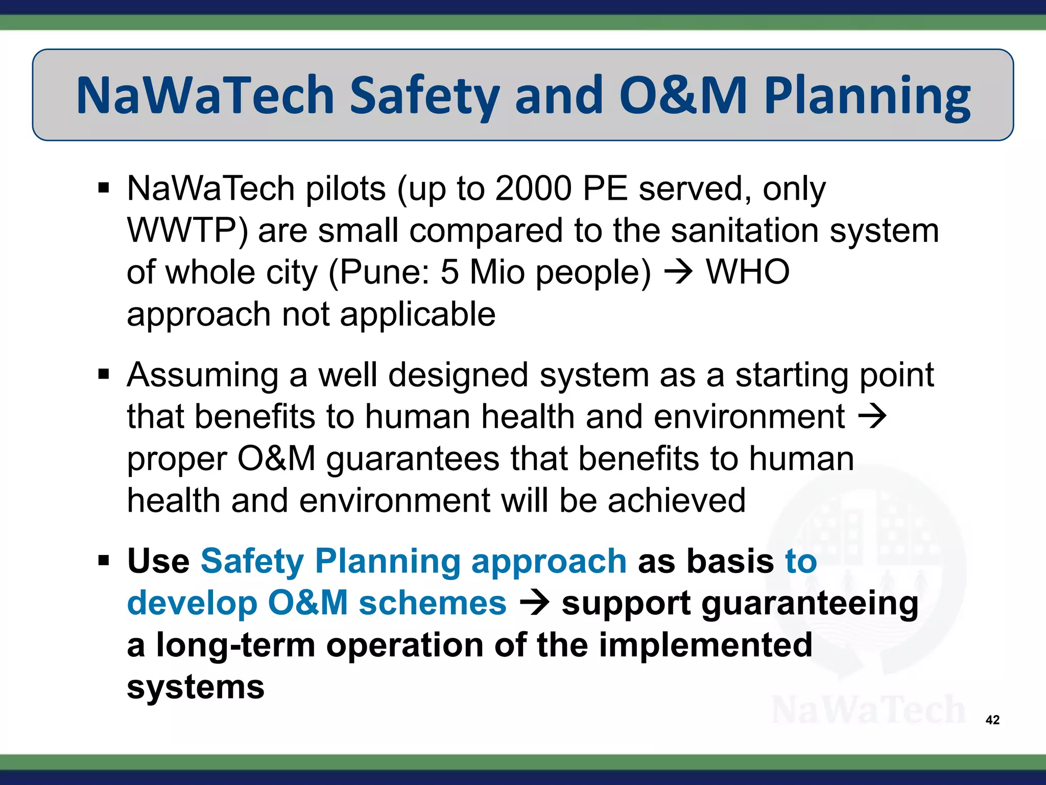 NaWaTech presentation iswats | PPT