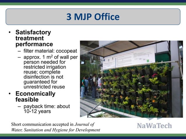 NaWaTech presentation iswats | PPT