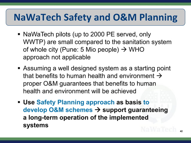 NaWaTech presentation iswats | PPT