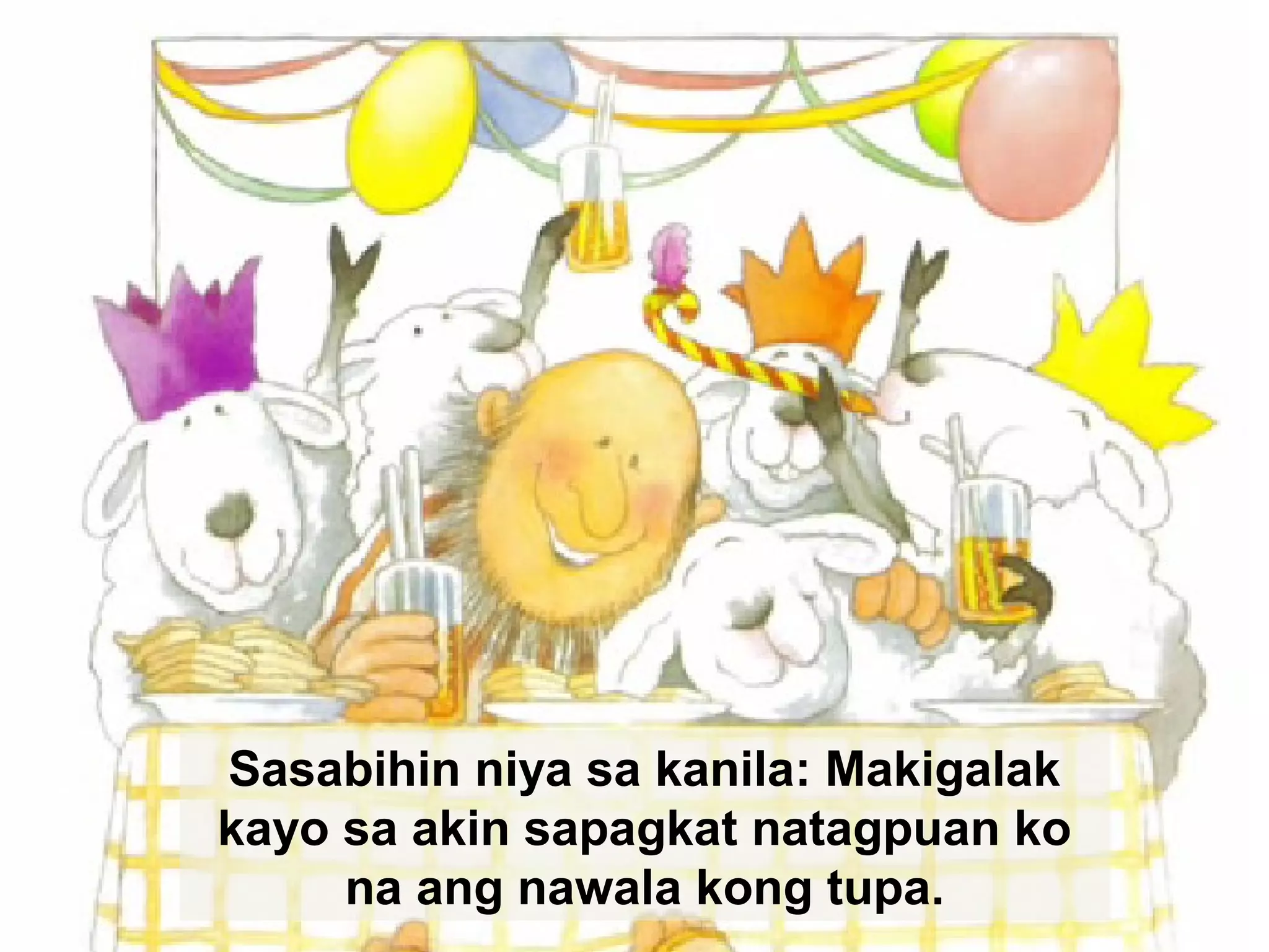 Parabula ng Nawawalang Tupa | PPT