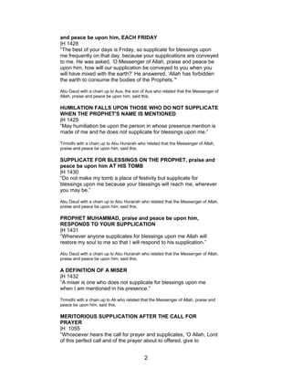 Nawawi 19-supplications-on-the-prophet | PDF