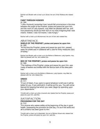 Nawawi 51-hunger-and-abstinence | DOC