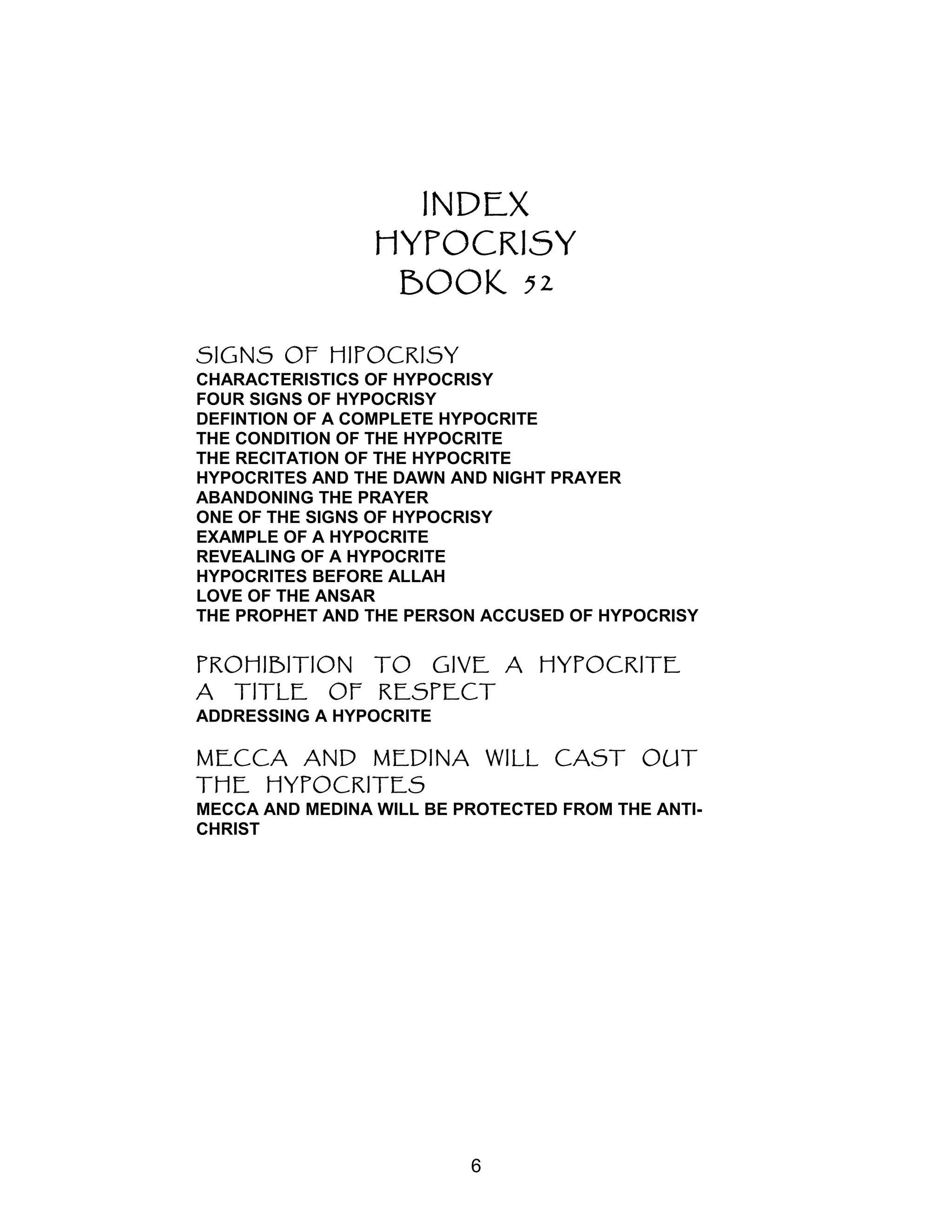 Nawawi 52-hypocrisy | DOC