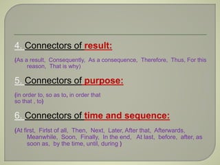 Nawaz anware predention english connectors | PPT