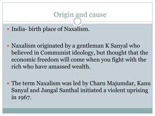 Naxalism | PPTX