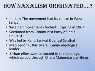 Naxalism | PPT
