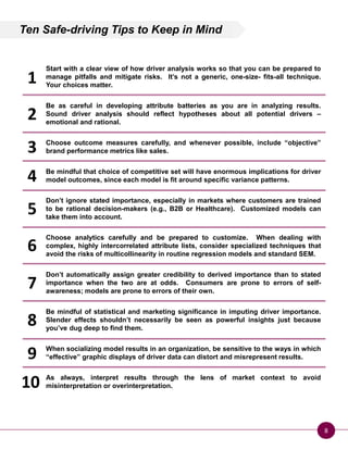 Deriving Brand Drivers | PDF
